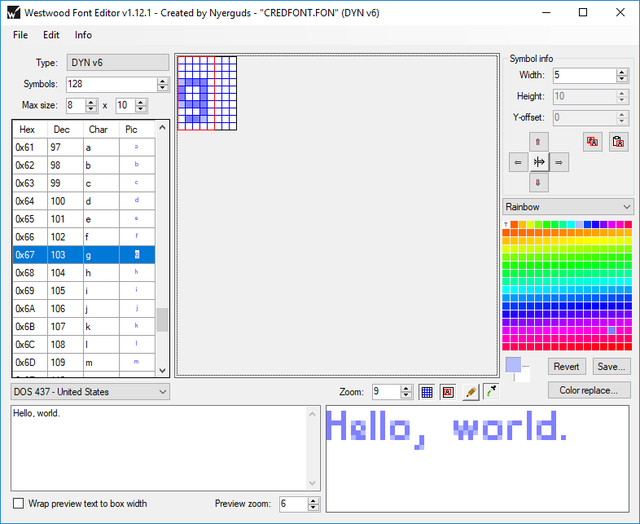 Dynamix Font Format v6 - ModdingWiki